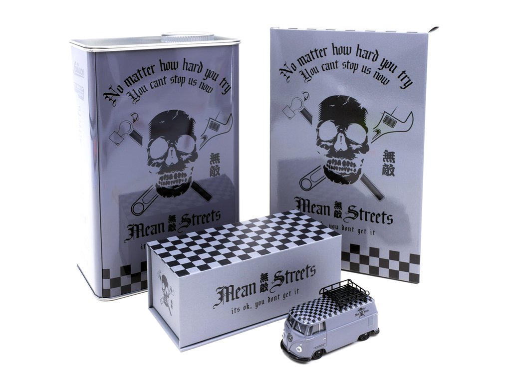 Tarmac Works x Schuco - Volkswagen T1 Panel Van - Mean Streets